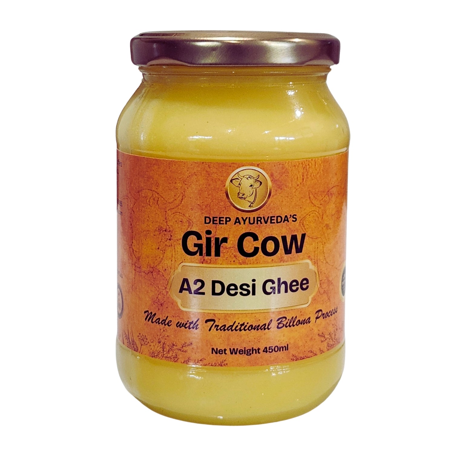 GIR Cow A2 Pure Desi Ghee by Deep Ayurveda | Made with Bilona Method